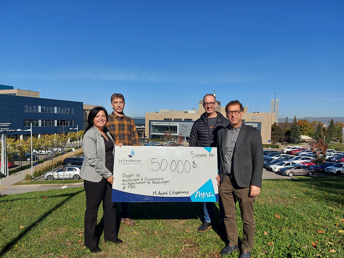 Un diplômé du Cégep verse un don de 50 000 $ à la Fondation: Cégep de ...